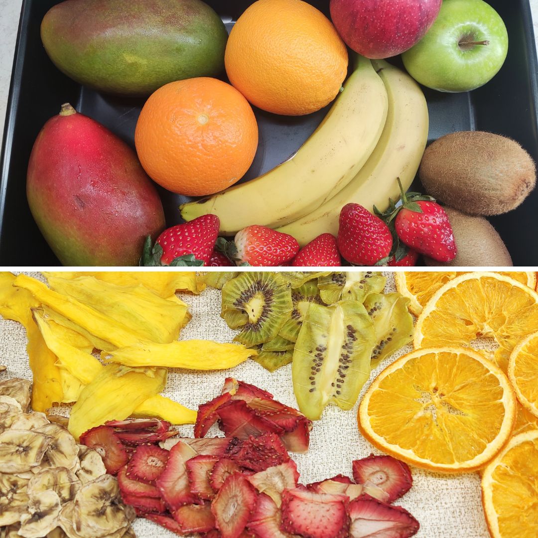 How to dehydrate fruit in the air fryer - Easy, quick and healthy ...