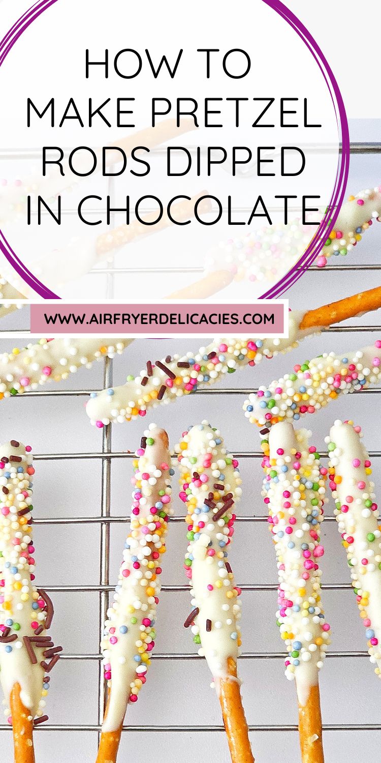 Chocolate Covered Pretzel Rods Recipe - Easy, quick and healthy recipes ...