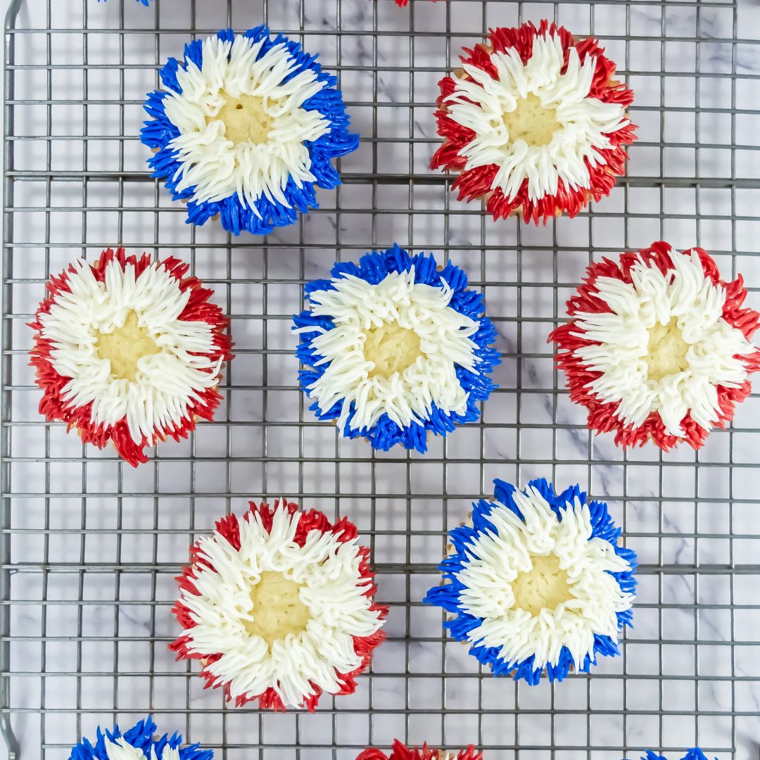 Firework Cupcakes Recipe - Easy, quick and healthy recipes from the ...