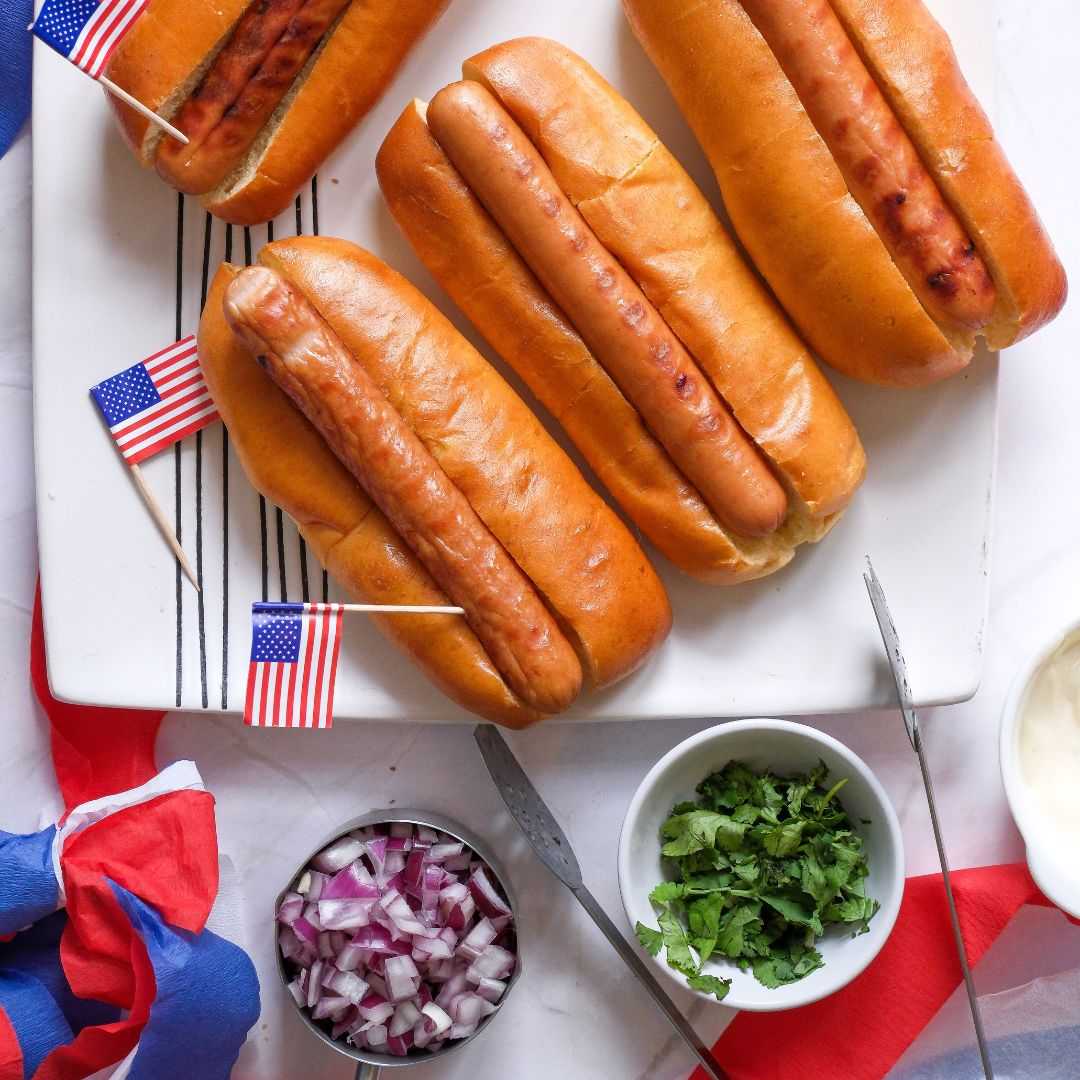 fourth of july Inspired hot dogs - Easy, quick and healthy recipes from ...